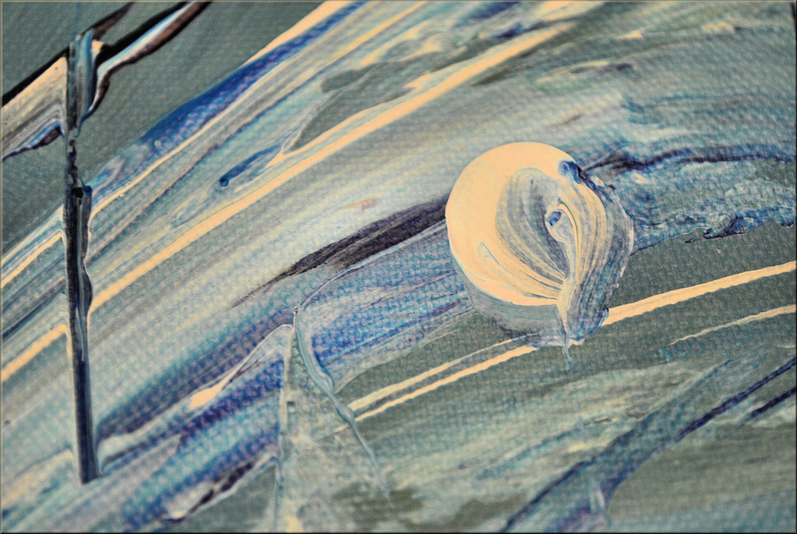 Acrylic art sculpture painting on canvas | Etsy