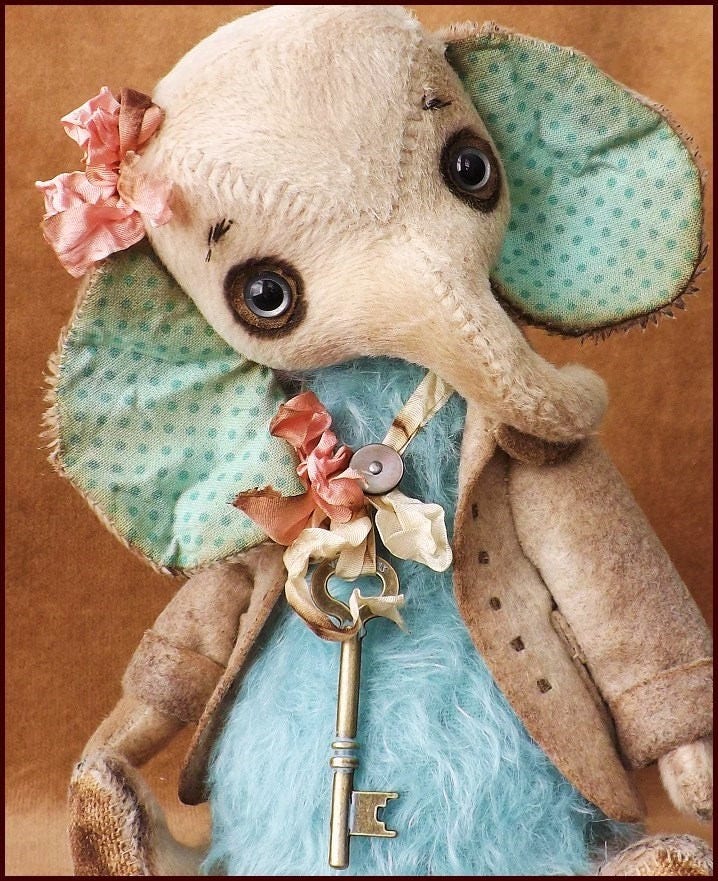 READY to SHIP 9 Alla Bears Original Artist Mint Rose Winter Wonderland ...