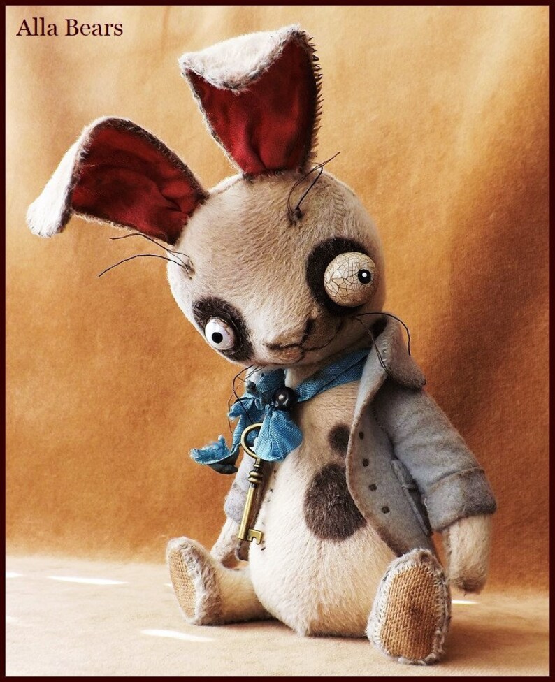 Alla Bears Spooky unique original artist rabbit toy doll baby | Etsy