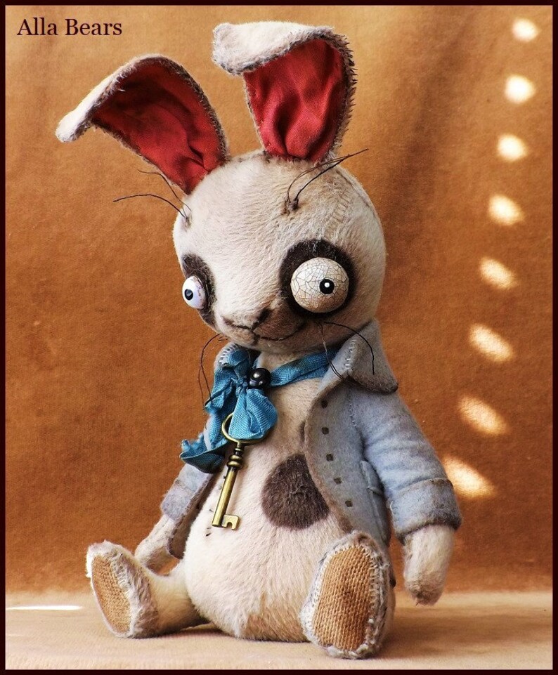 Alla Bears Spooky Unique Original Artist Rabbit Toy Doll Baby | Etsy