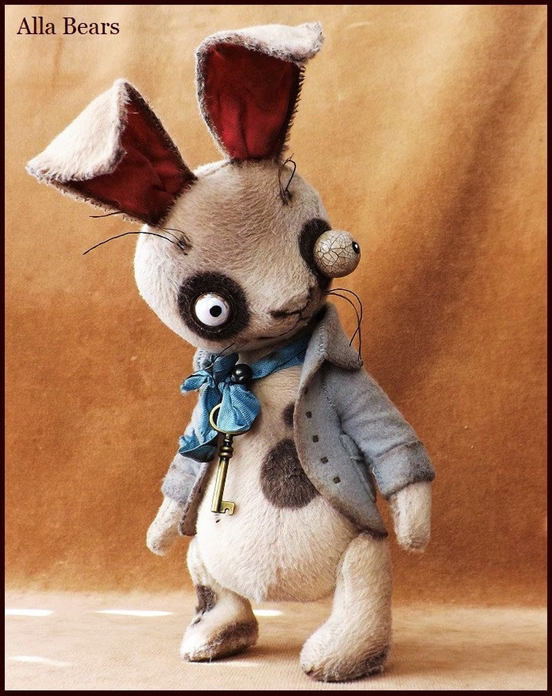 Alla Bears Spooky Unique Original Artist Rabbit Toy Doll Baby - Etsy