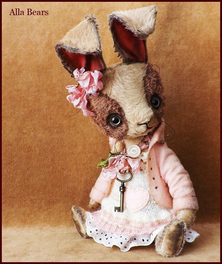 Alla Bears Bunny Rabbit Hare Original Artist Doll Vintage Antique Baby ...