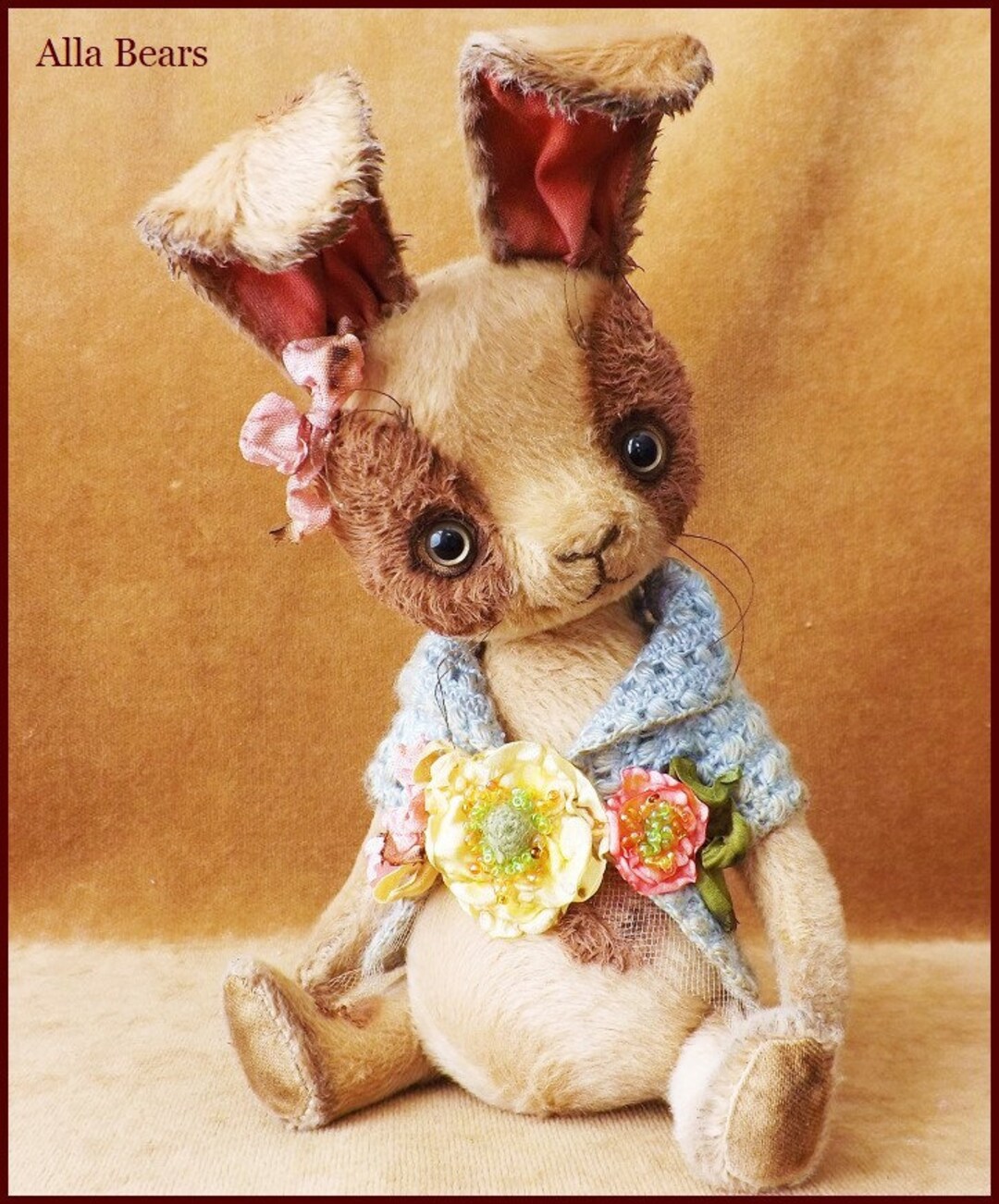 By Alla Bears Bunny Rabbit Hare Original Artist Doll Vintage Antique ...