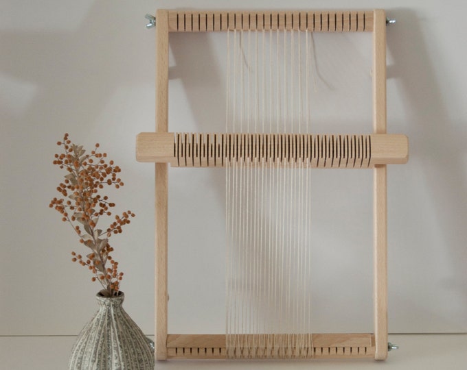 Small Frame Weaving Loom With Rotating Heddle - Etsy