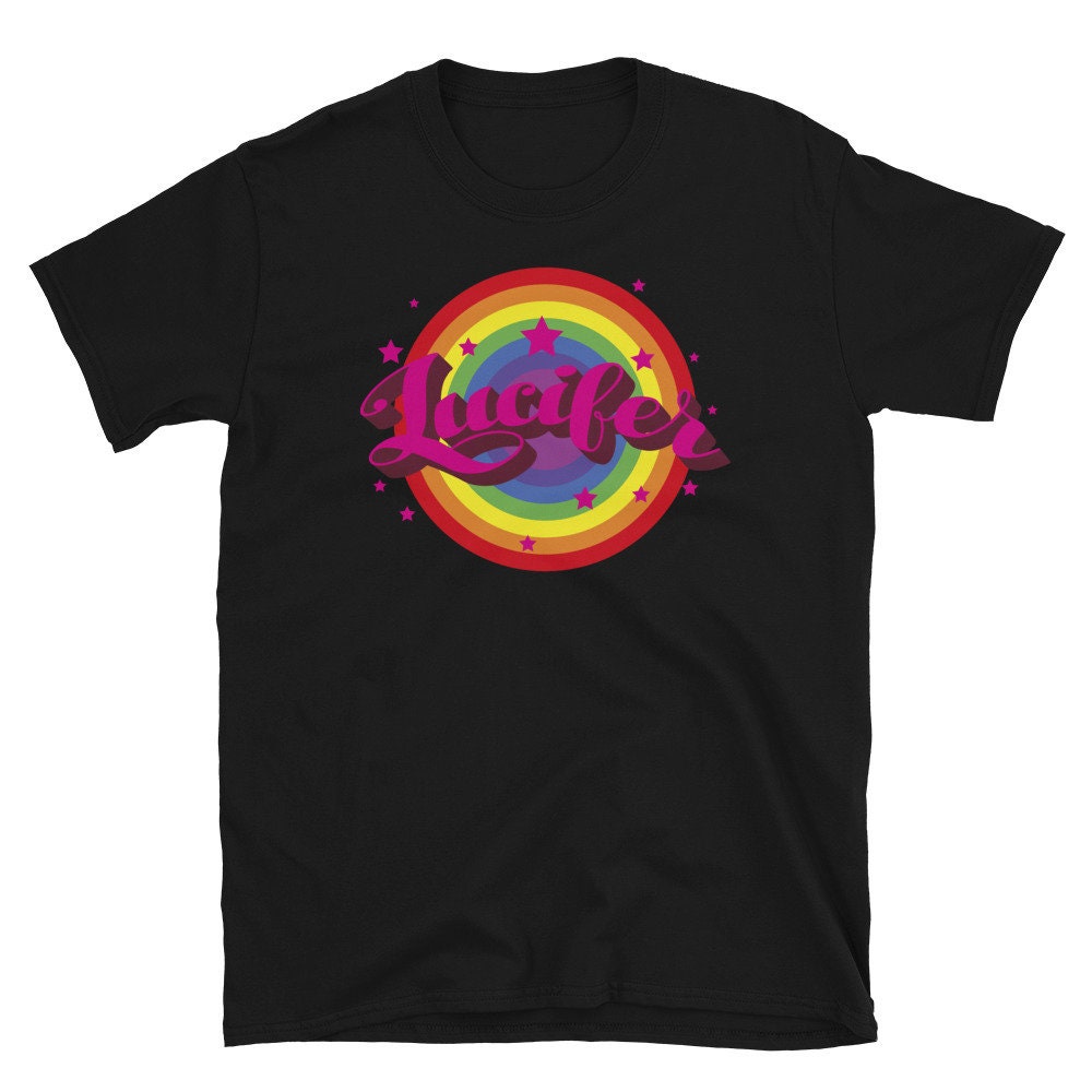 Lucifer Rainbow Parody Short-sleeve Unisex T-shirt - Etsy