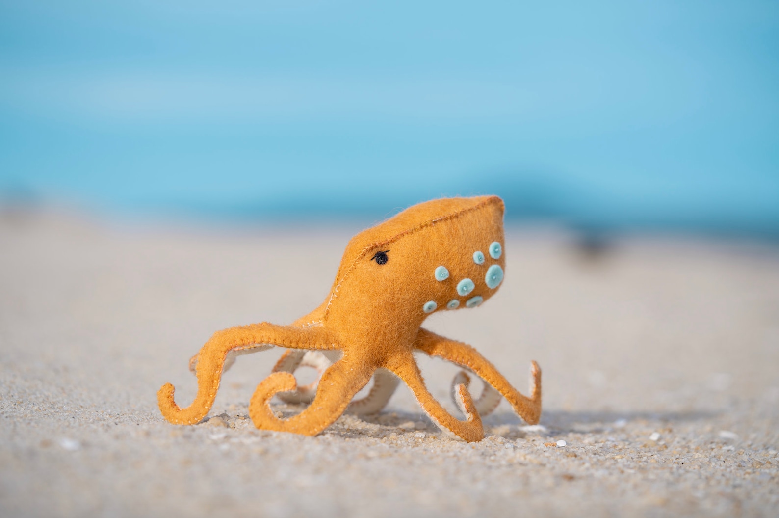 Felt Octopus Soft Toy Sewing Pattern - Octopus Toy PDF Sewing Pattern ...
