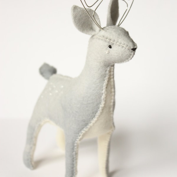 Felt Deer - Etsy