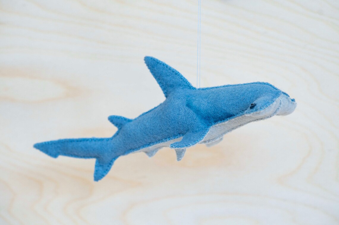 Felt Shark Sewing Pattern Pdfs Bundle - 4x Sewing Patterns for Reef ...