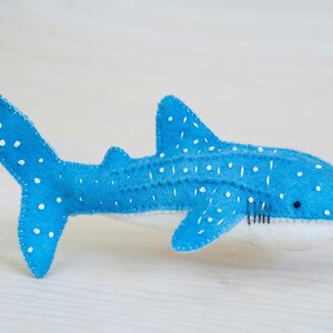 Felt Shark Sewing Pattern Pdfs Bundle - 4x Sewing Patterns for Reef ...