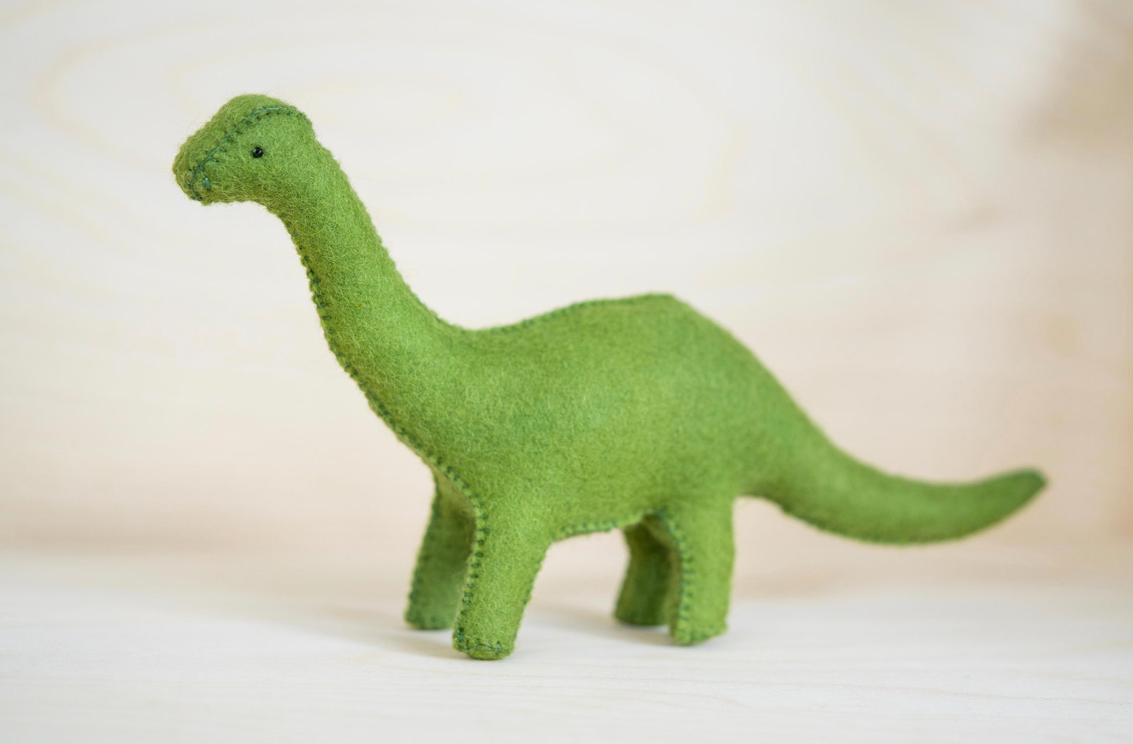Felt Dinosaur Brontosaurus Soft Toy Sculpture Sewing Pattern PDF ...