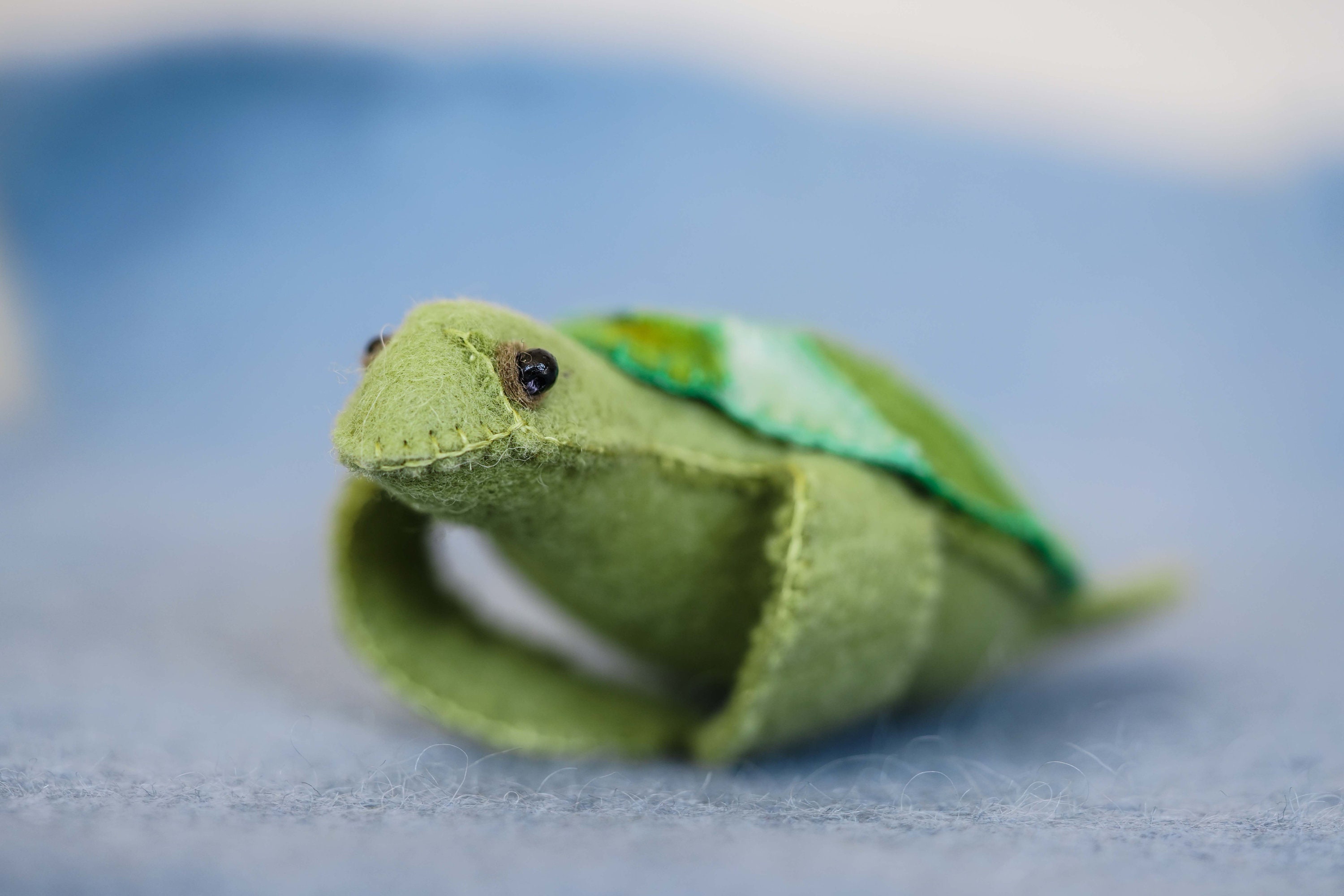 Felt Sea Turtle Sewing Pattern - Waldorf Style Wool Felt Animal Sewing ...