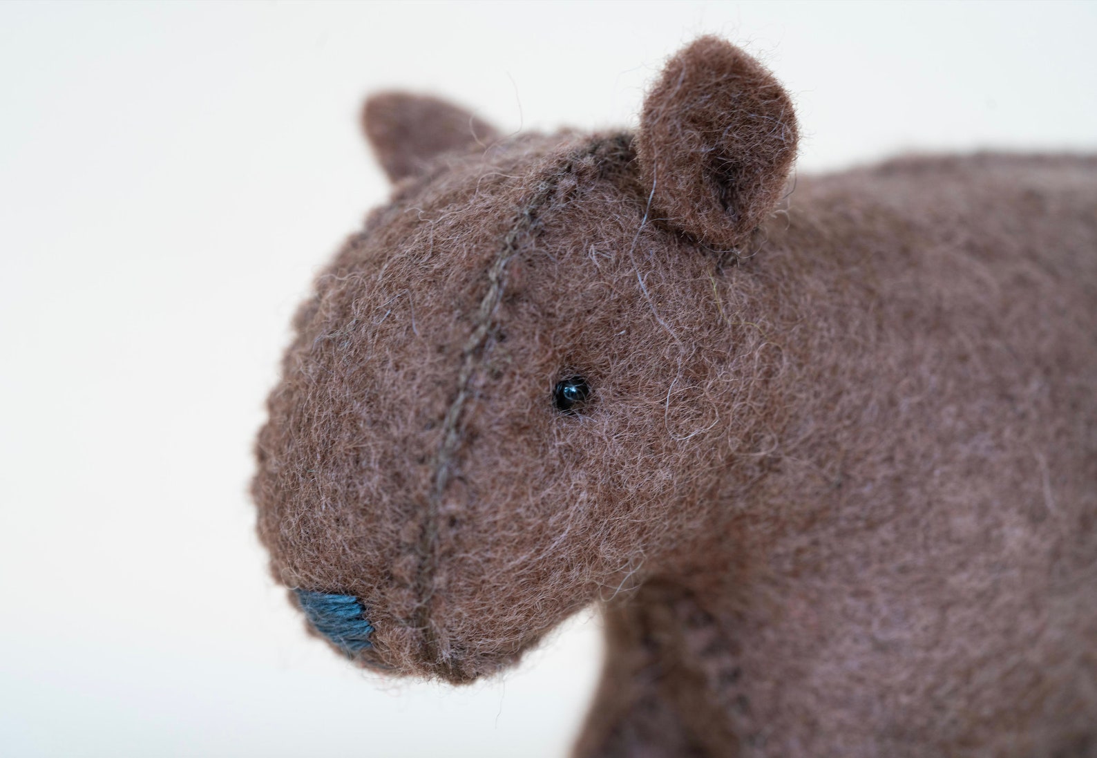 Felt Australian Wombat Sewing Pattern PDF Handmade Felt | Etsy