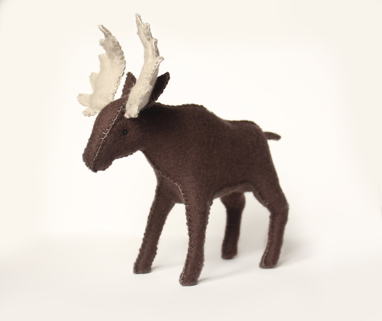 Felt Moose Felt Animal Sewing Pattern PDF Pattern - Etsy Australia