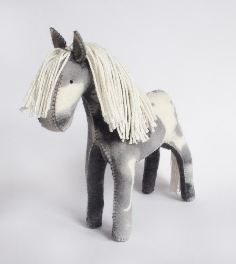 Felt Horse or Pony Sewing Pattern PDF Waldorf Soft Toy Felt - Etsy