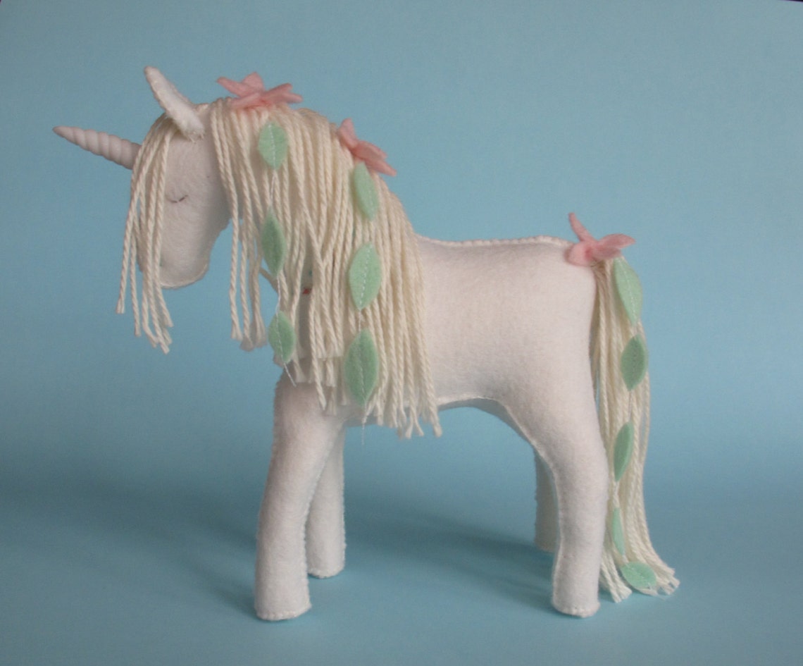 Felt Fairy Pony Horse or Unicorn Sewing Pattern PDF Waldorf - Etsy