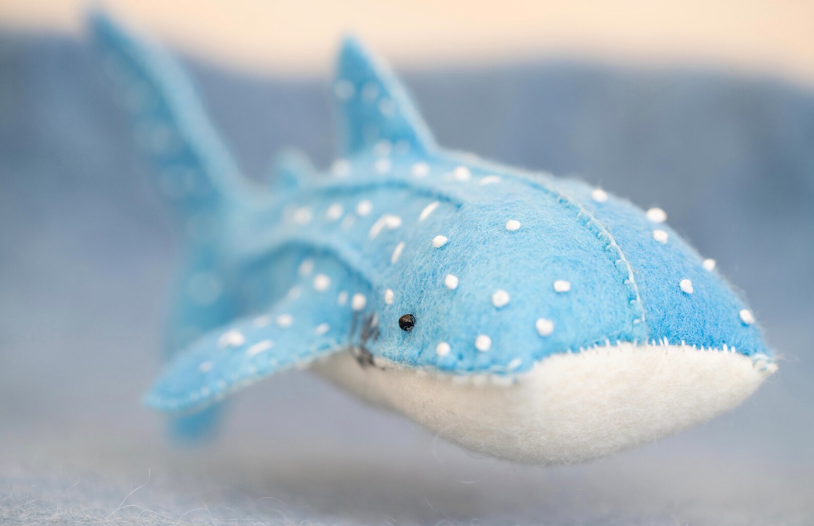 Felt Whale Shark Soft Toys Sculpture Sewing Pattern PDF - Waldorf Style ...