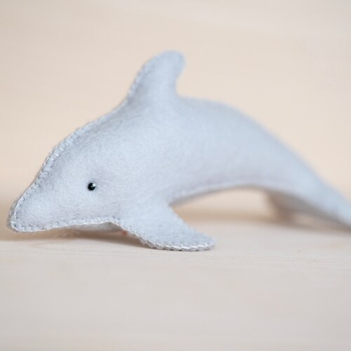 Felt Dolphin Soft Toy Sewing Pattern Dolphin Toy PDF Sewing - Etsy