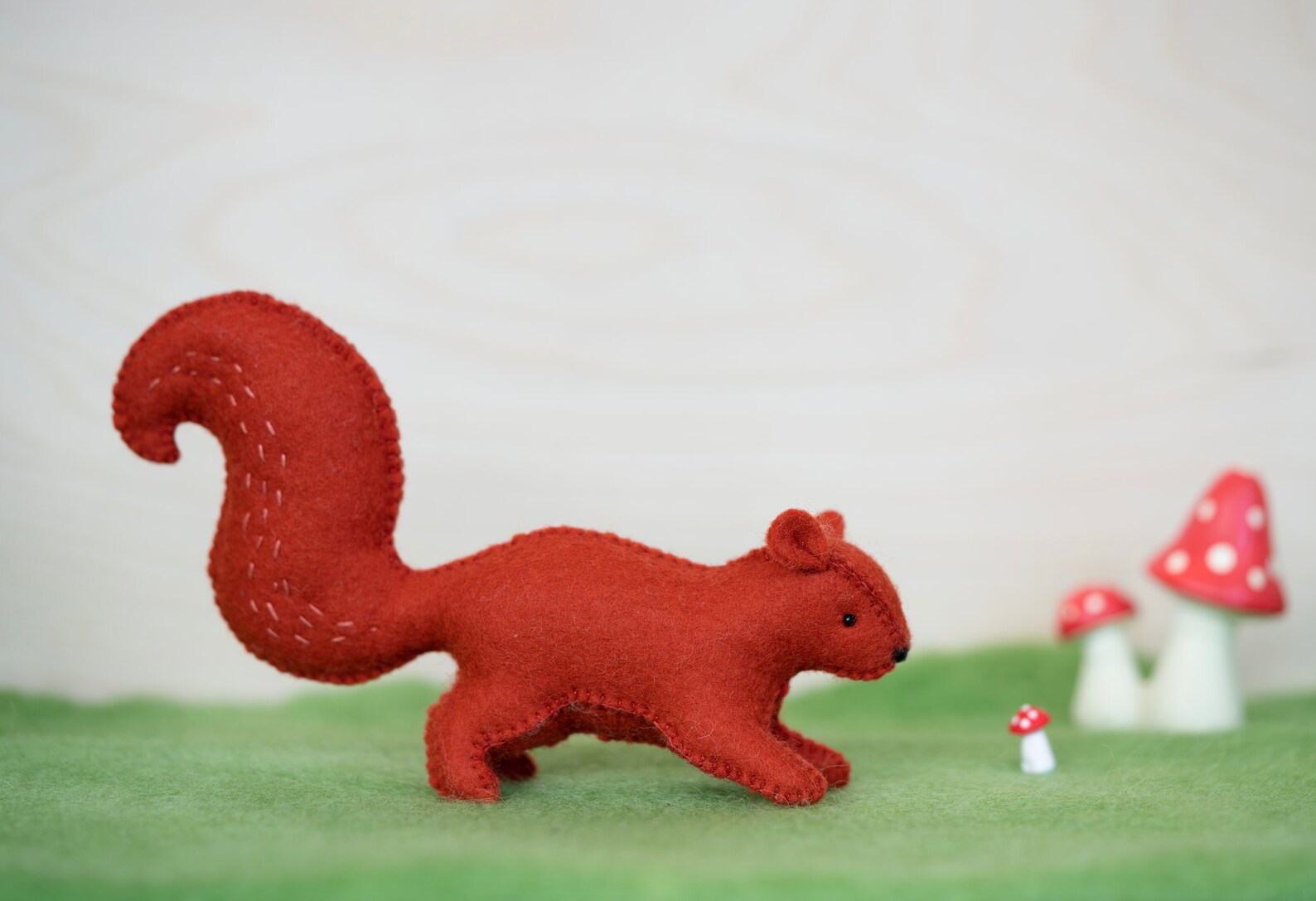 Felt Squirrel Sewing Pattern Felt Animal Sewing Pattern - Etsy UK