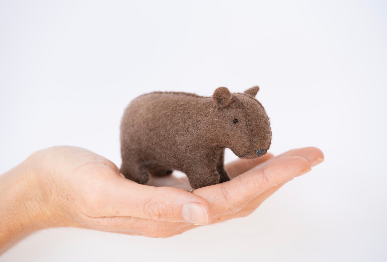 Felt Australian Wombat Sewing Pattern PDF Handmade Felt | Etsy