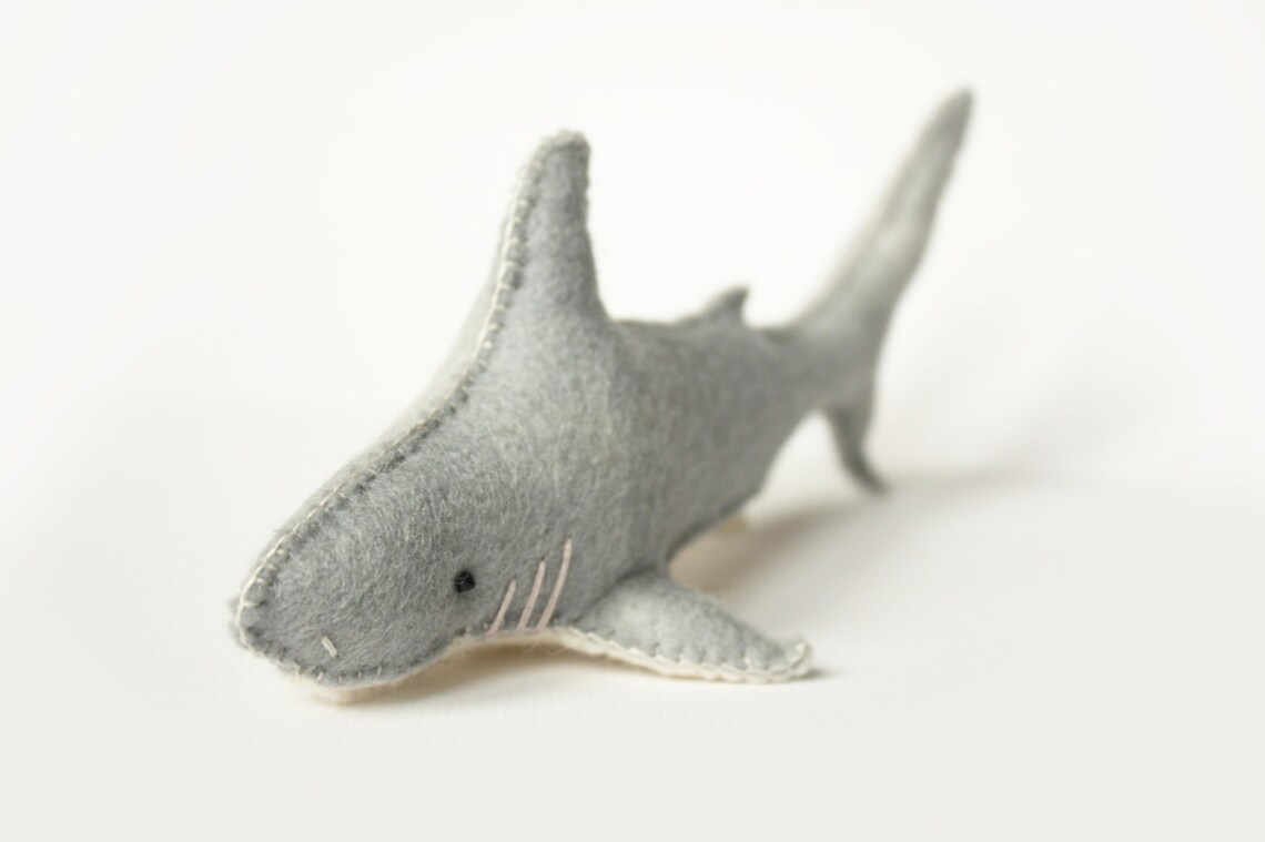 Felt Shark Sewing Pattern Marine Life Pattern PDF - Etsy