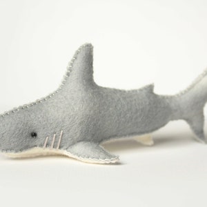 Felt Shark Sewing Pattern Pdfs Bundle - 4x Sewing Patterns for Reef ...