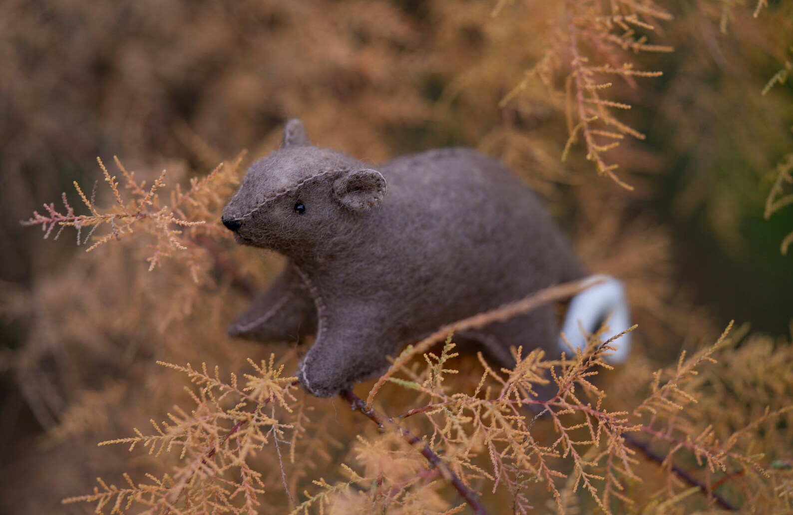 Felt Australian Ringtailed Possum Sewing Pattern PDF - Handmade Felt ...