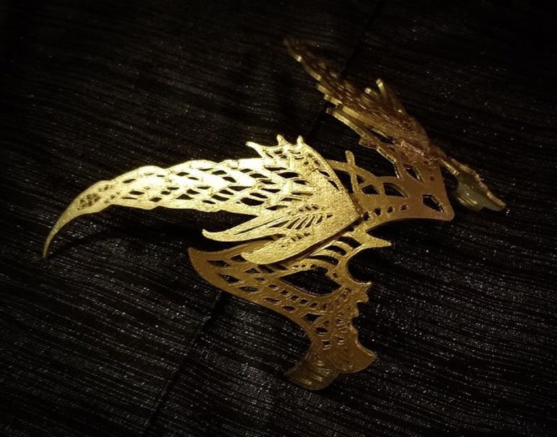 Custom Long Filigree Dragon Horns - Etsy