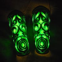 Alchemist Bracer With Magic Transmutation Triangle Wizards Sorcerers ...