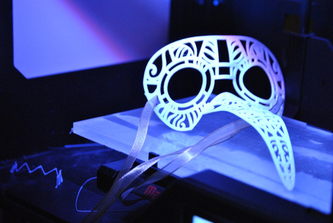 Filigree Plague Doctor Mask - Plaguedoctor Masquerade Costume - 3D ...