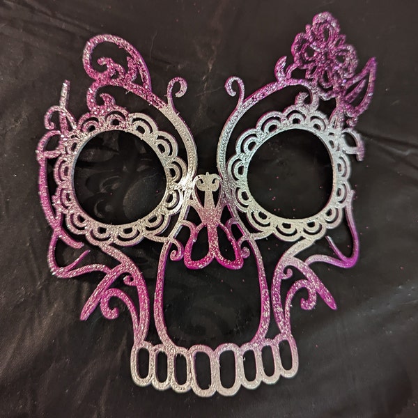 Sugar Skull Mask - Etsy