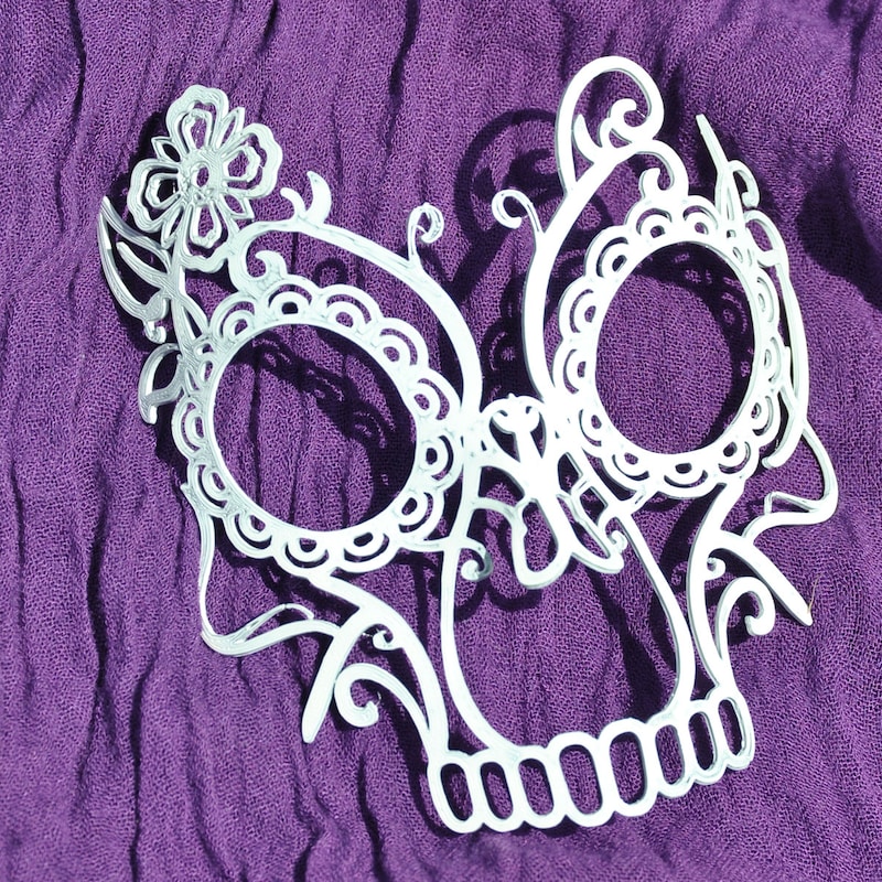 Sugar Skull Mask - Etsy Canada