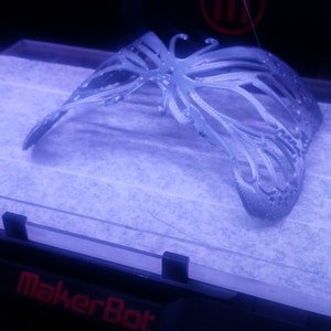 3d Printed Butterfly Masquerade Mask - Etsy