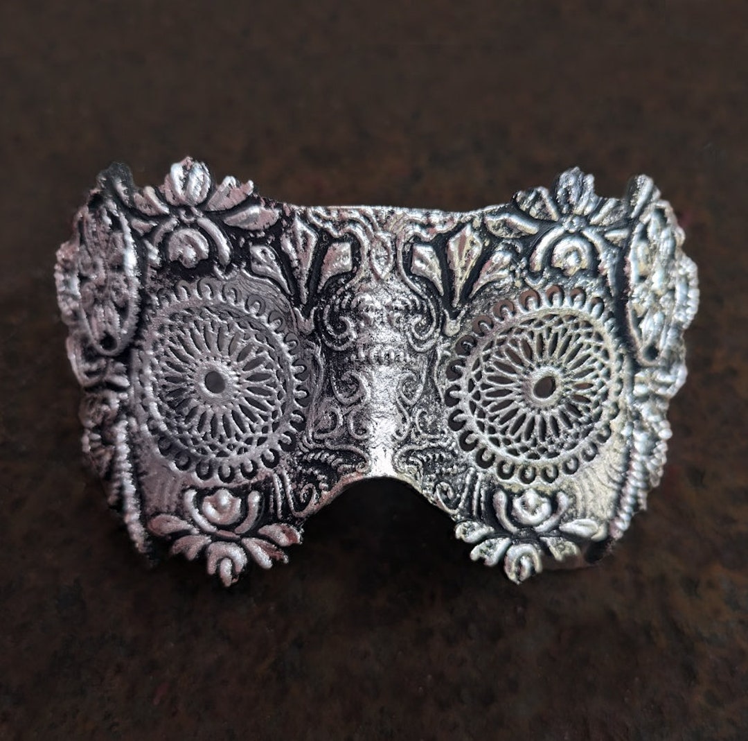 Blind Mask - Renaissance Filigree - Gothic Witch Sorcerer Mask - Etsy