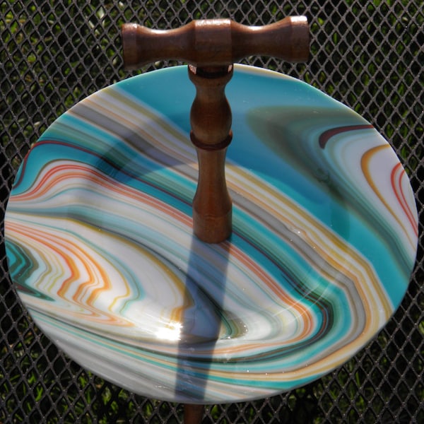 Fused Glass Trivet - Etsy