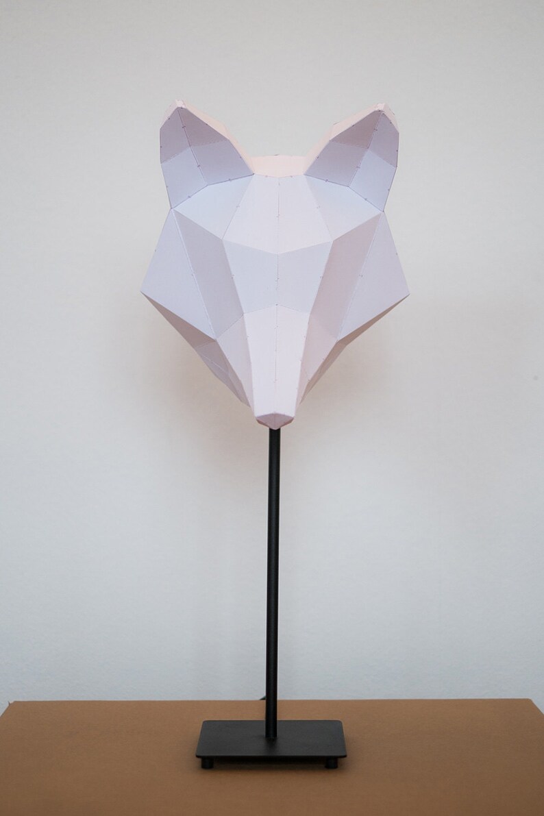 FOX MEDIUM / Do It Yourself Paper Lamp Shade - Etsy