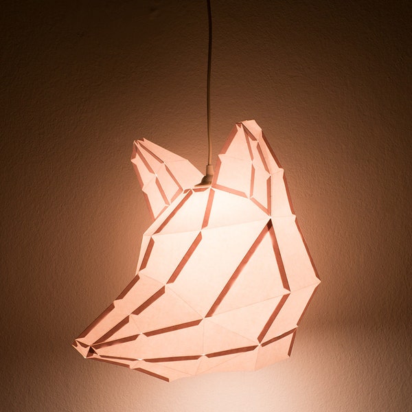 Fox Lamp Shade - Etsy