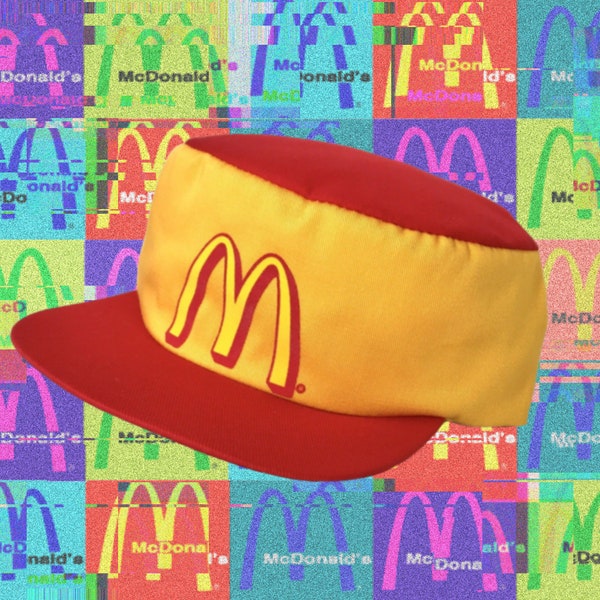 Mcdonalds Hat - Etsy