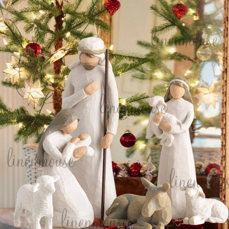 Willow Tree Creche - Etsy