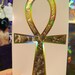 Ankh Symbol Vinyl Sticker Gold Leaf on Prismatic Rainbow - Etsy