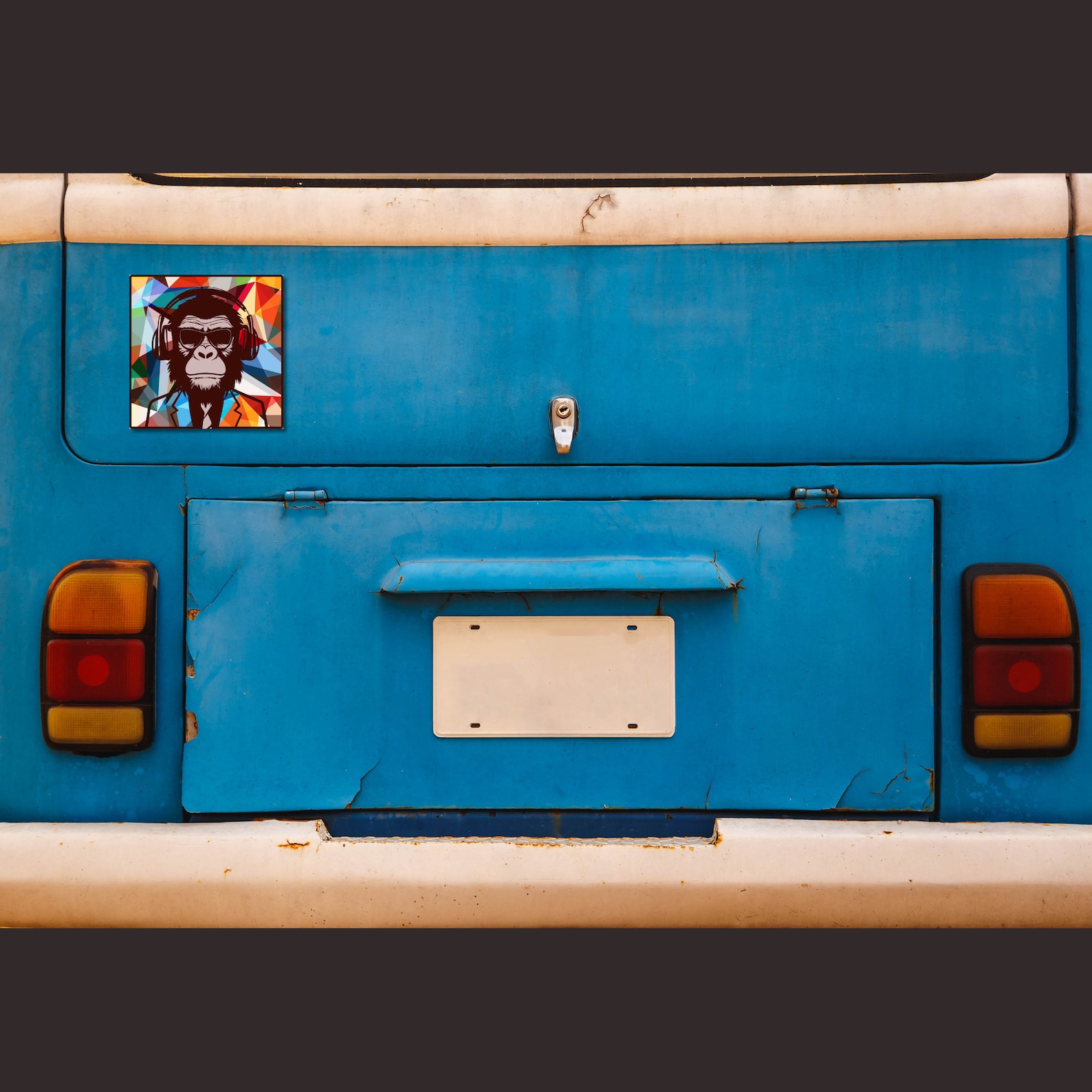 Monkey in A Suit - Sticker - Etsy