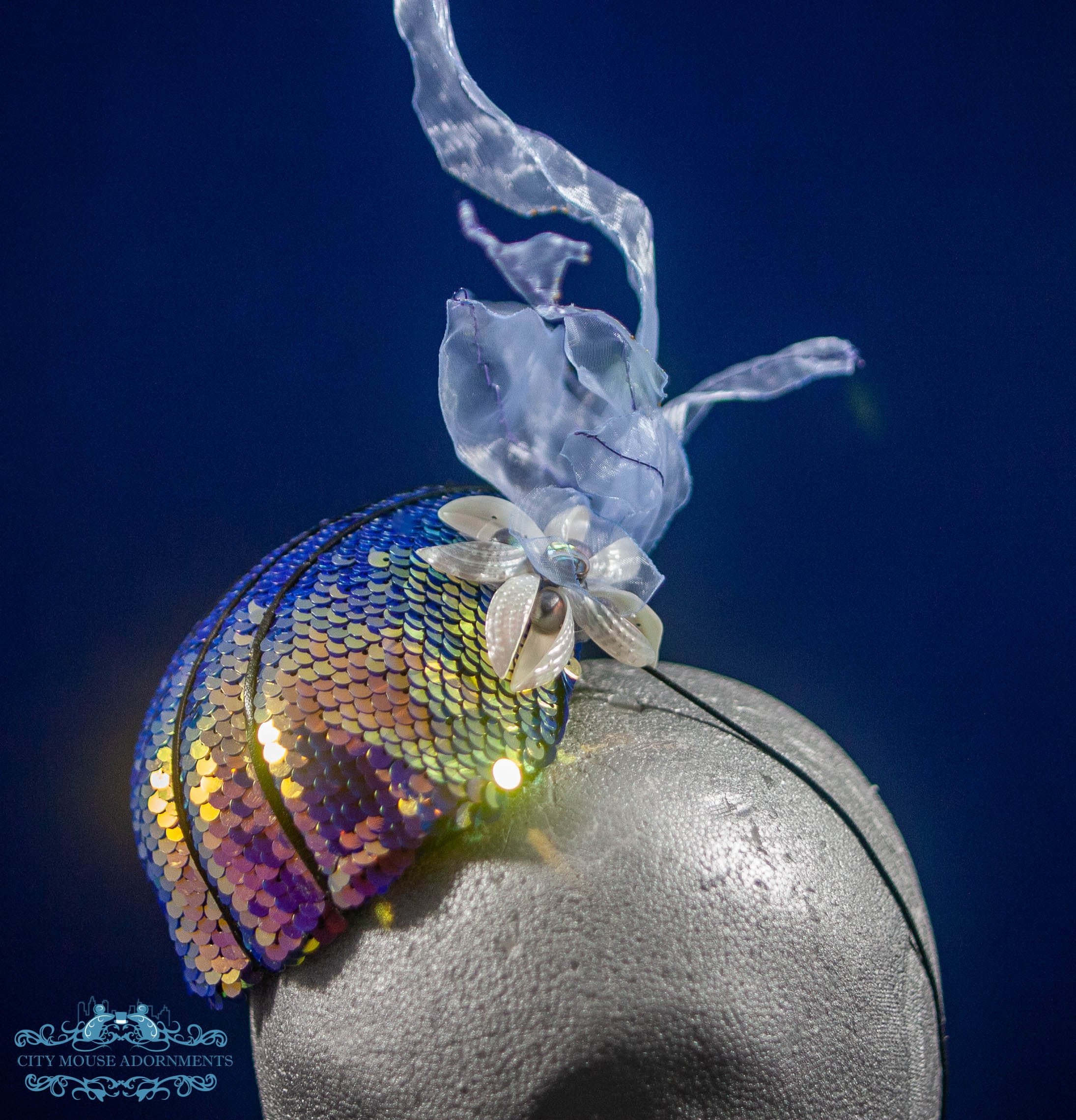 Mermaid-love Seashell Fascinator With Fantasy Kelp - Etsy