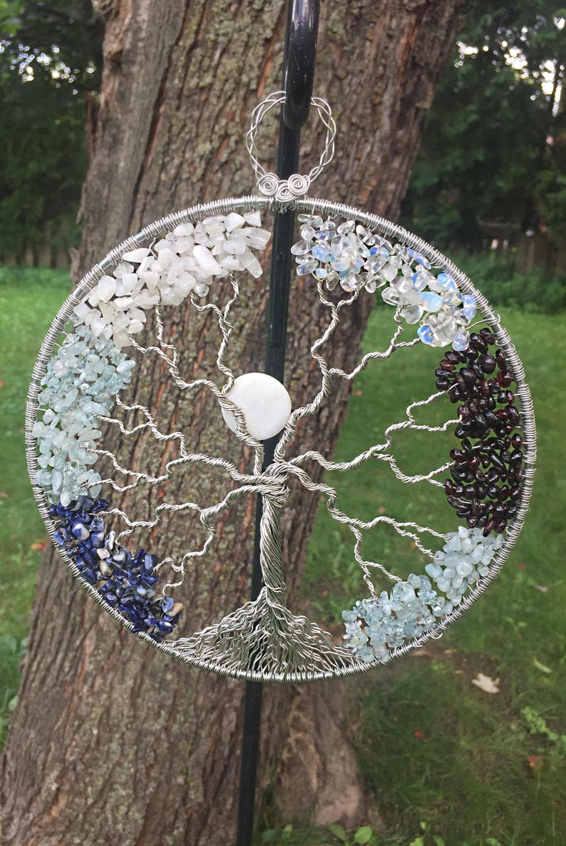 Custom Family Tree Crystal Tree of Life Suncatcher - Etsy Canada