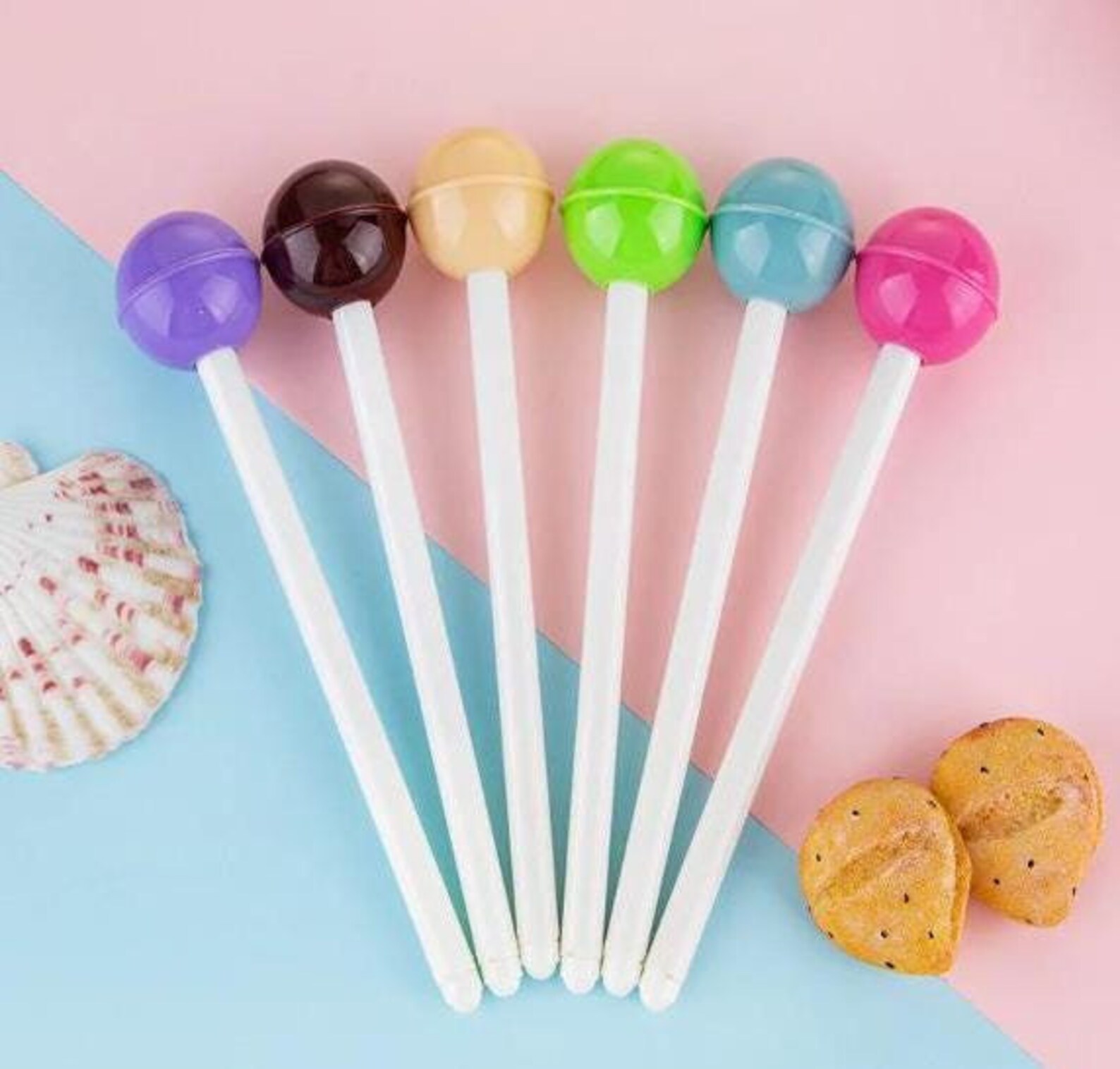 6pcs SWEETY POP PENS Unusual Interesting Creative Gifts Ideas Women ...