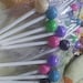 6pc LOLLIPOP PENS SET Writing Cute Designs Girl Gifts Underline ...