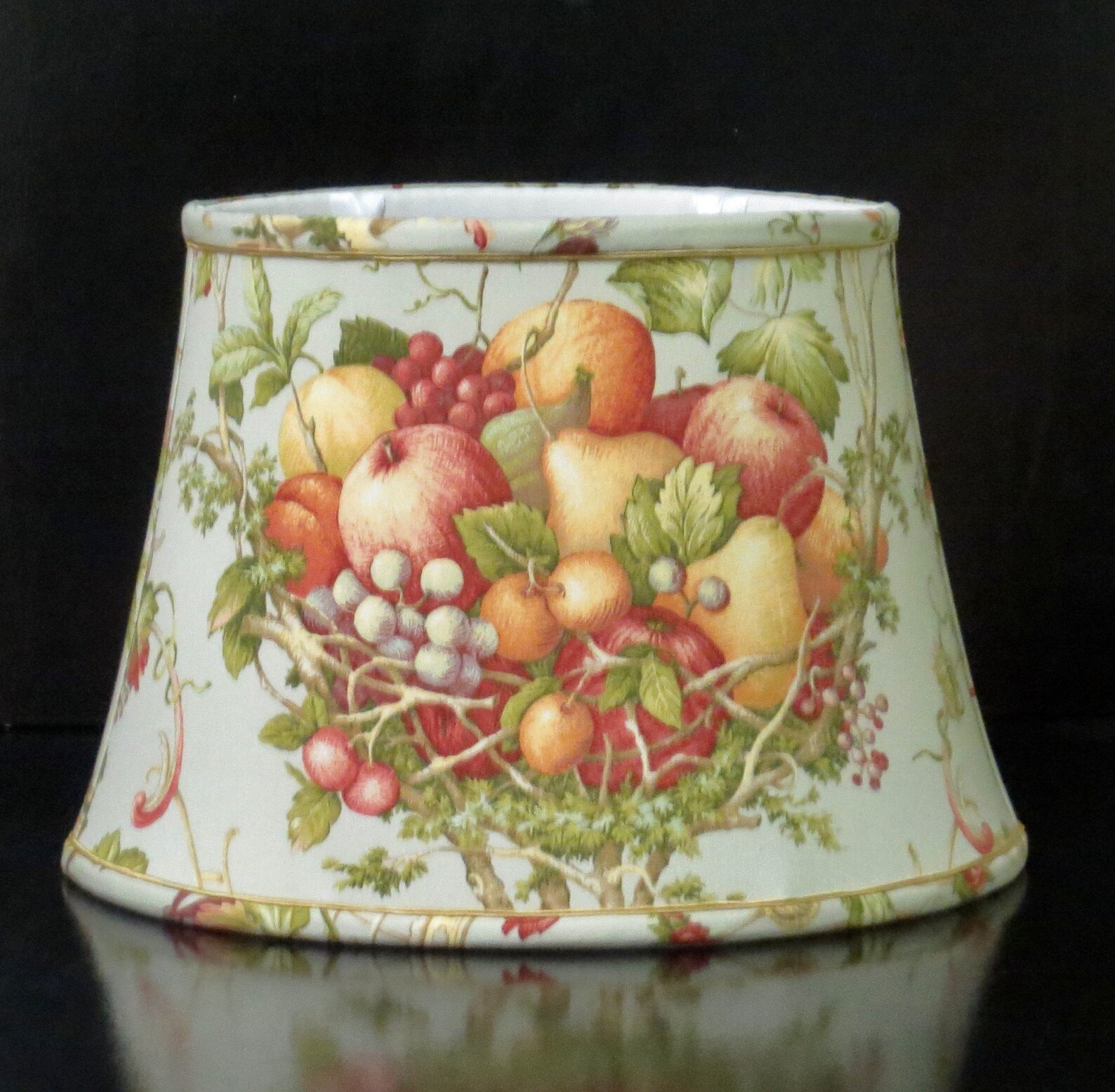 Fruit Print Oval Lampshade - Etsy