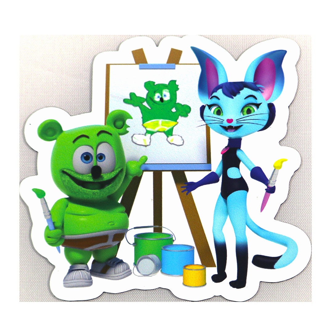 Gummibär (the Gummy Bear) & Kala Back to School Magnet - Etsy UK
