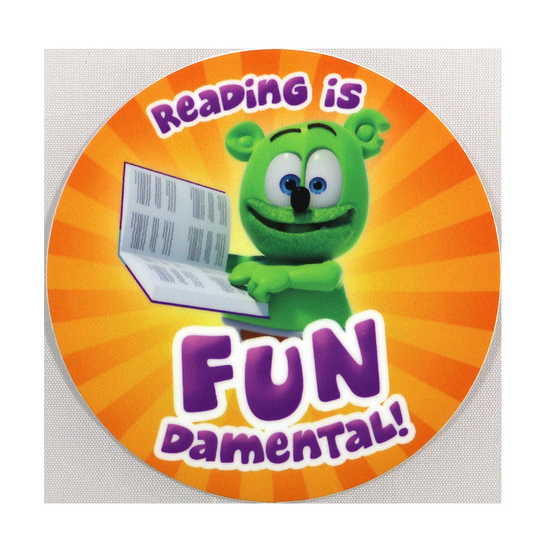 Gummibär the Gummy Bear Back to School Vinyl Sticker - Etsy