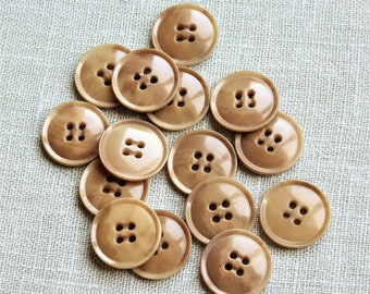 Le Chic Beige Buttons on Original Card - Etsy