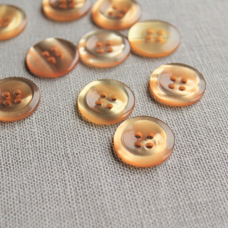 Amber Buttons - Etsy