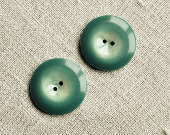 Vintage Gradient Green Buttons - Etsy